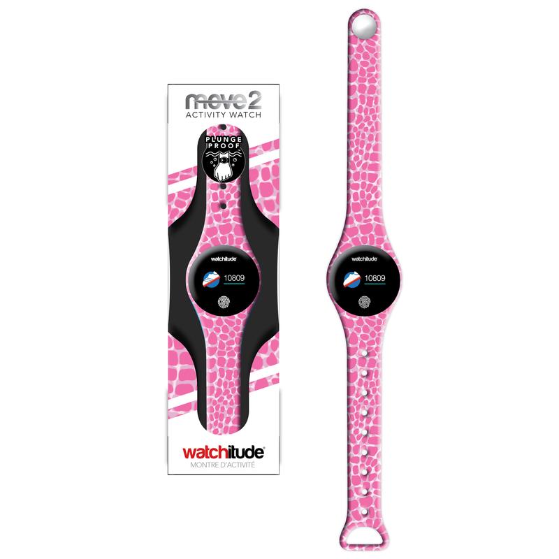 Watchitude Activity Watch - Pink Crocodile – Casp Baby Mommy & Me Boutique