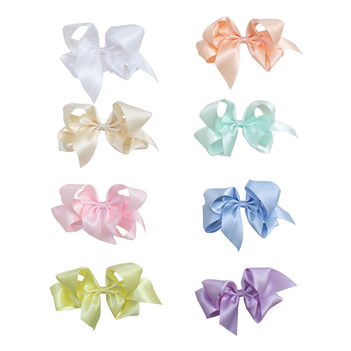 Bows Arts Giant Pastel Satin Bow – Casp Baby Mommy & Me Boutique