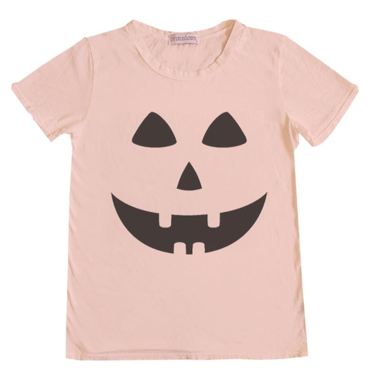 Brokedown Jack O' Lantern Tee - Seashell – Casp Baby Mommy & Me Boutique